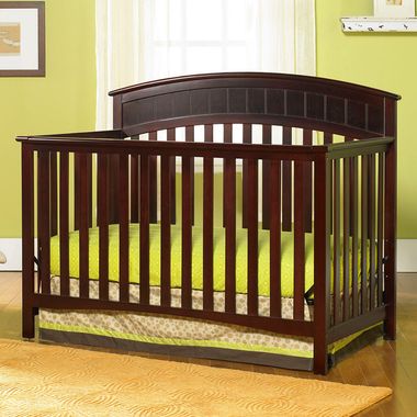 Graco Cribs 3 Piece Nursery Set - Charleston Convertible Crib, 6 Drawer ...