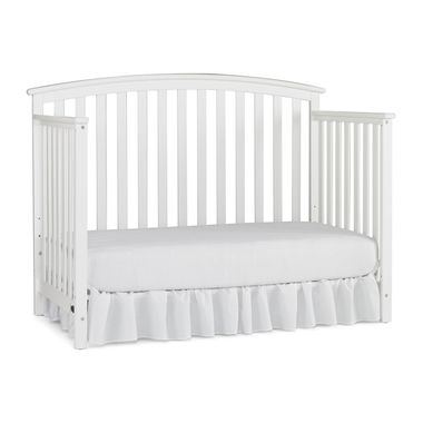 Graco Cribs Freeport 4-in-1 Convertible Crib with Mattress in White ...