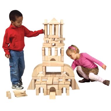 Guidecraft Classroom Unit Blocks (390 Pcs.) FREE SHIPPING