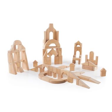 Guidecraft 390 Piece Classroom Unit Blocks in Natural FREE SHIPPING