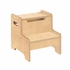 Guidecraft Expressions Step Stool in Natural FREE SHIPPING