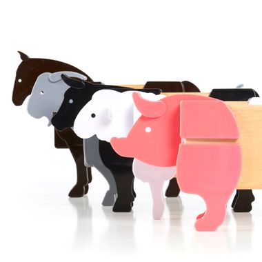 Guidecraft Farm Animals in Multicolor FREE SHIPPING - $29.40