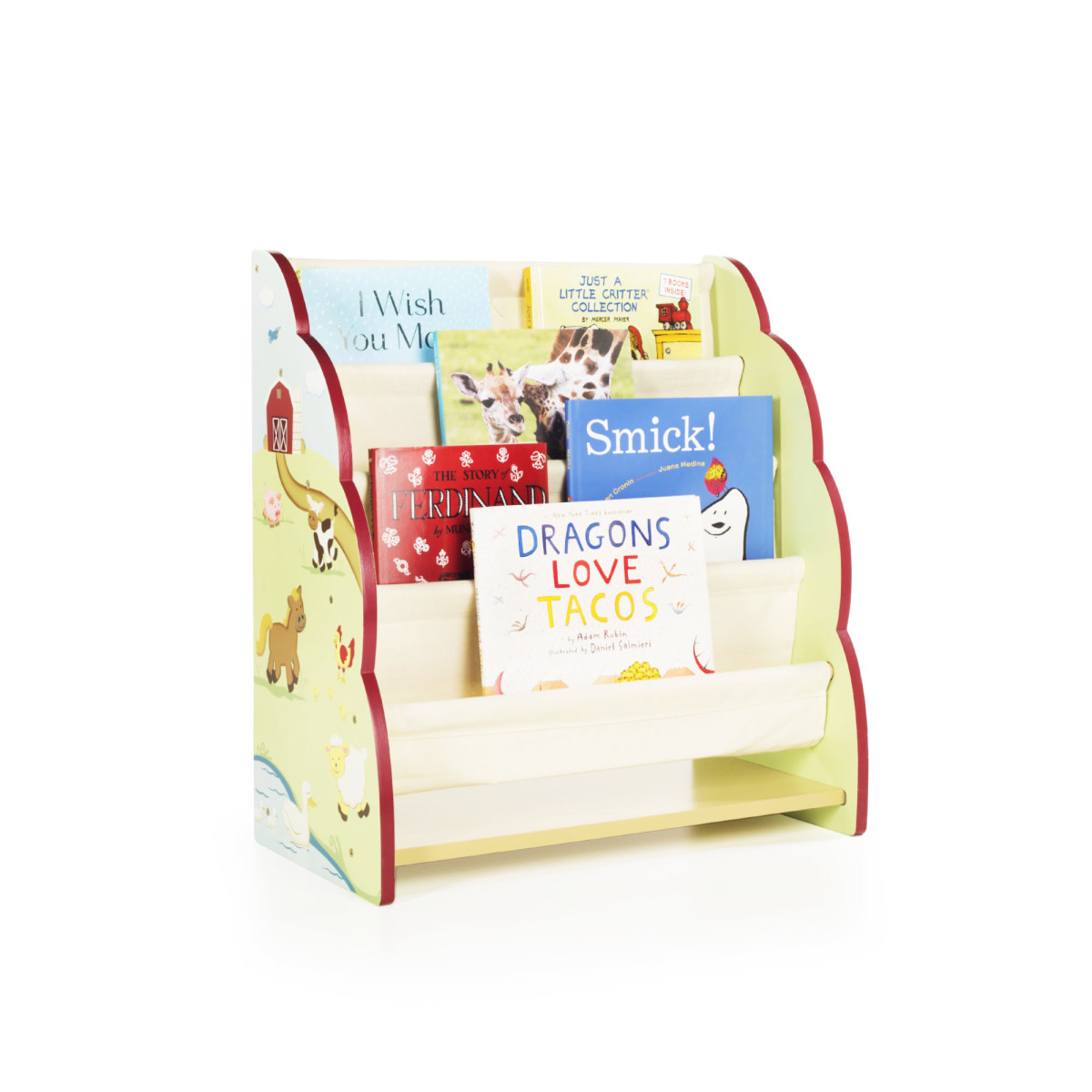 Guidecraft Farm Friends Book Display in Multicolor FREE SHIPPING