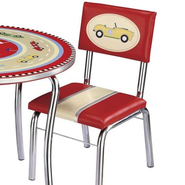 Guidecraft Retro Racers Table & Chairs Set FREE SHIPPING