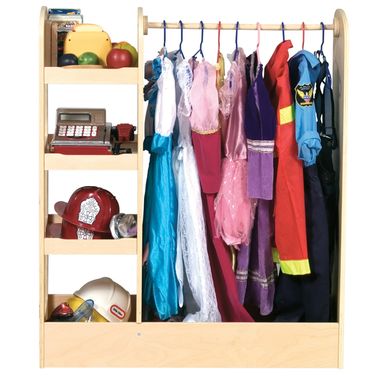 Guidecraft See and Store Dress-up Center in Natural FREE SHIPPING