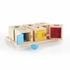 Guidecraft Set of 6 Lock Boxes in Multicolor FREE SHIPPING