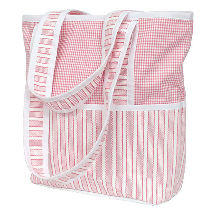 Hoohobbers Sherbert Pink Tote Diaper Bag FREE SHIPPING - $77.99