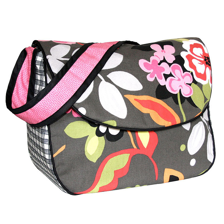 Hoohobbers Sleek Slate Messenger Bag FREE SHIPPING - $84.00
