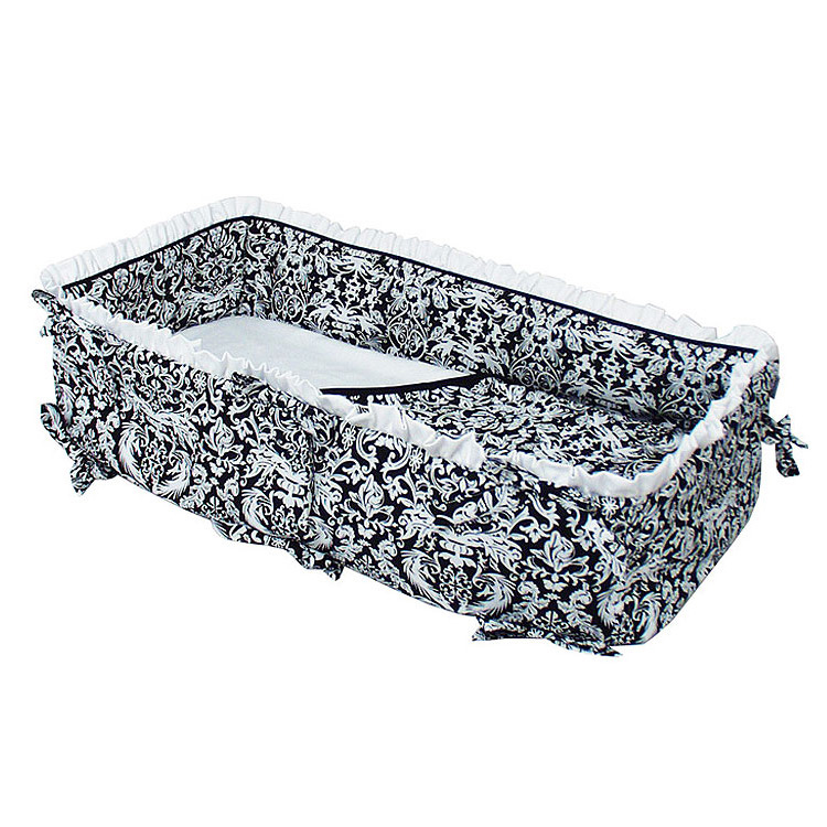 Hoohobbers Versailles Black 3 Piece Cradle Set FREE SHIPPING