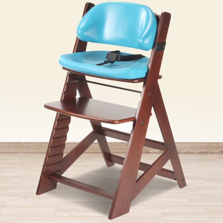 Keekaroo Height Right Kid's Chair with Comfort Cushions in Mahogany and ...