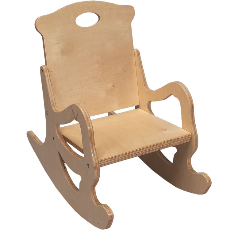 Kids Single Seat Puzzle Rocker - Natural - FREE SHIPPING - $43.58