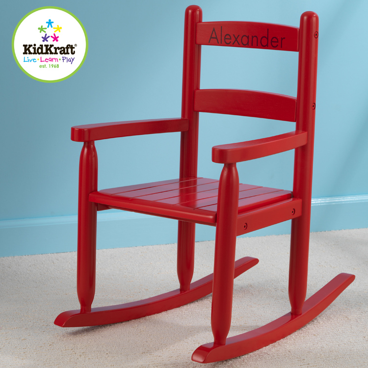 KidKraft kids 2-Slat Rocker - Red - FREE SHIPPING - $49.49