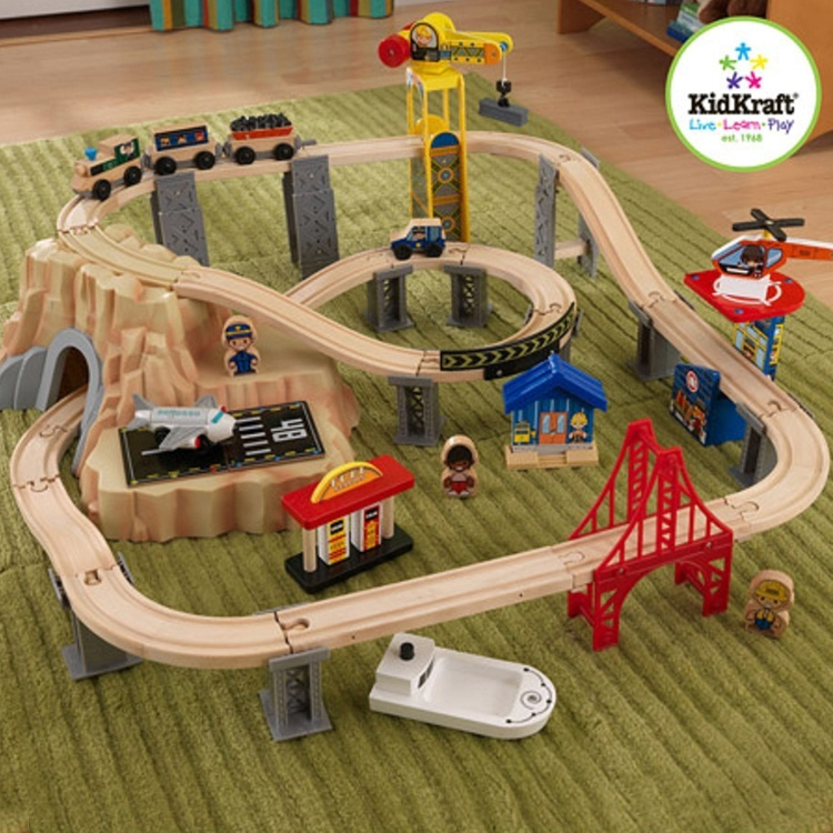 KidKraft 60 Piece Train Set FREE SHIPPING - $53.95