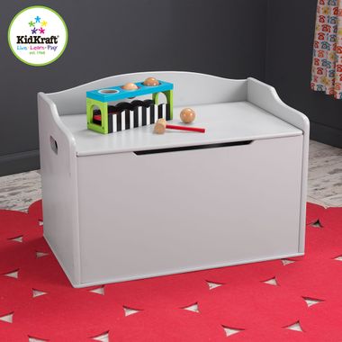 Kidkraft Austin Traditional Toy Box in Gray Fog FREE SHIPPING