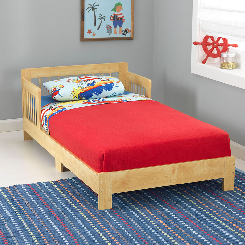 Kidkraft Houston Convertible Toddler Bed in Natural FREE SHIPPING