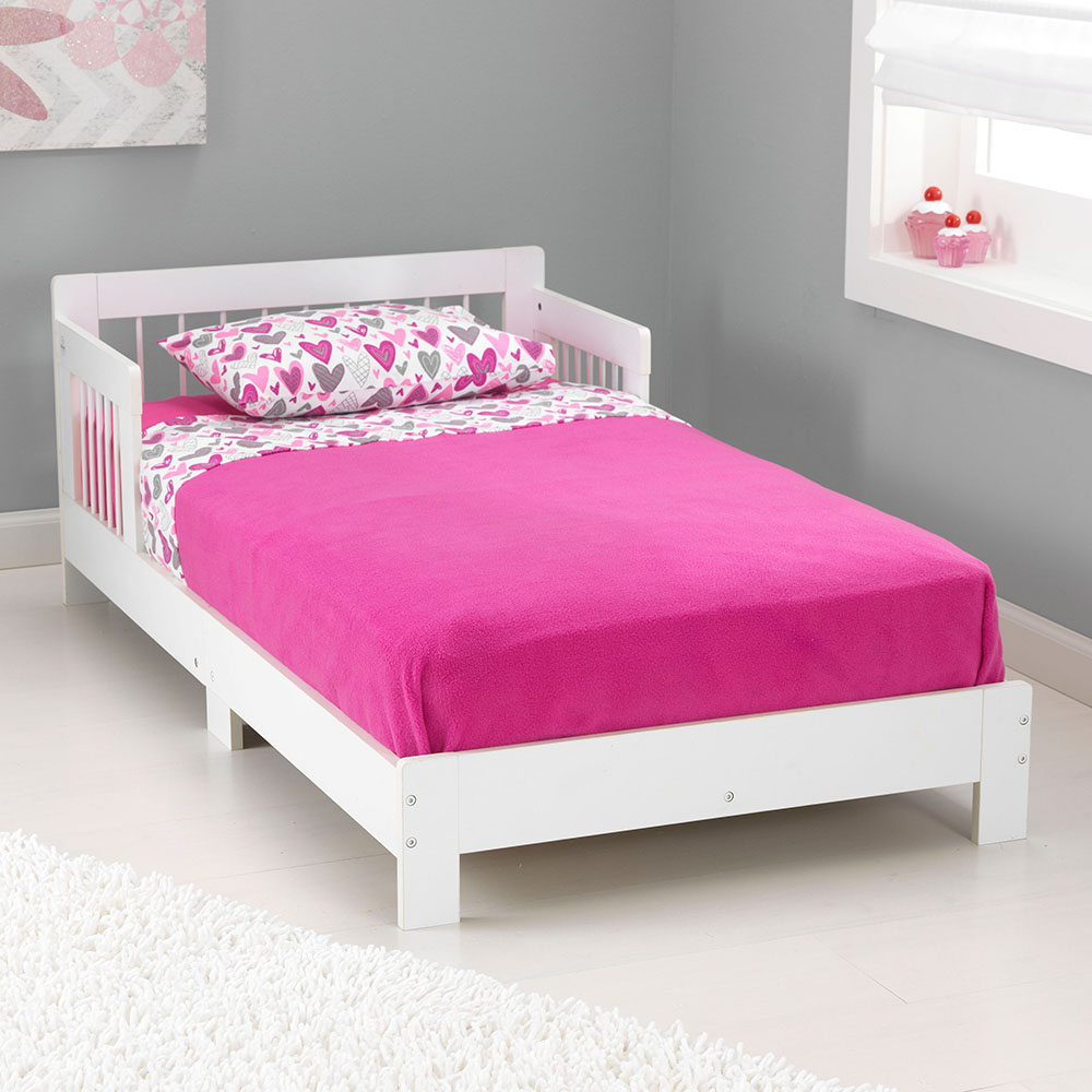 Kidkraft Houston Convertible Toddler Bed in White FREE SHIPPING