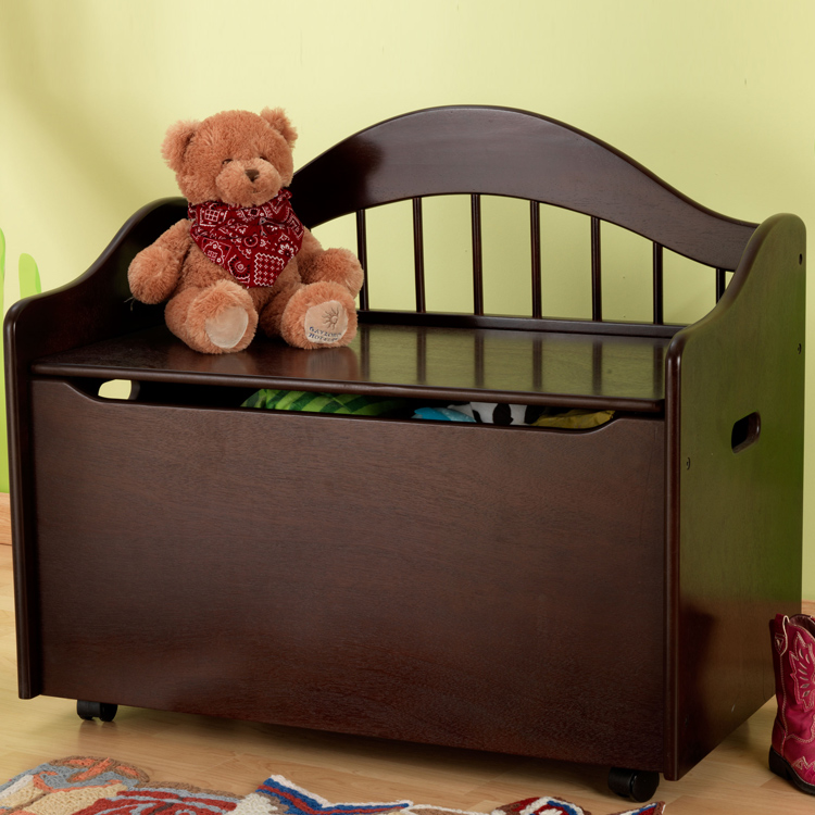 KidKraft Limited Edition Toy Box in Espresso FREE SHIPPING