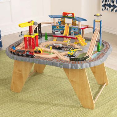 Kidkraft Transportation Station Train Set & Table FREE SHIPPING