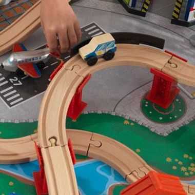 Kidkraft Waterfall Junction Train Set & Table FREE SHIPPING