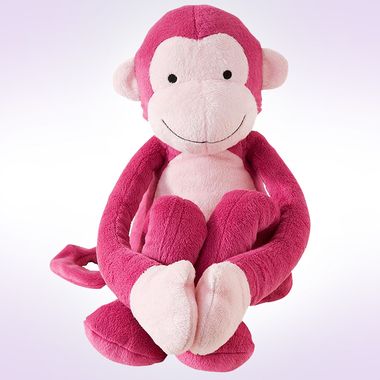 Lambs & Ivy Lollipop Jungle Pink Monkey Plush FREE SHIPPING