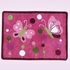 Lambs & Ivy Raspberry Swirl Butterfly Rug FREE SHIPPING - $42.95
