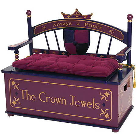 Levels Of Discovery Prince Bench Seat w/ Storage - FREE SHIPPING