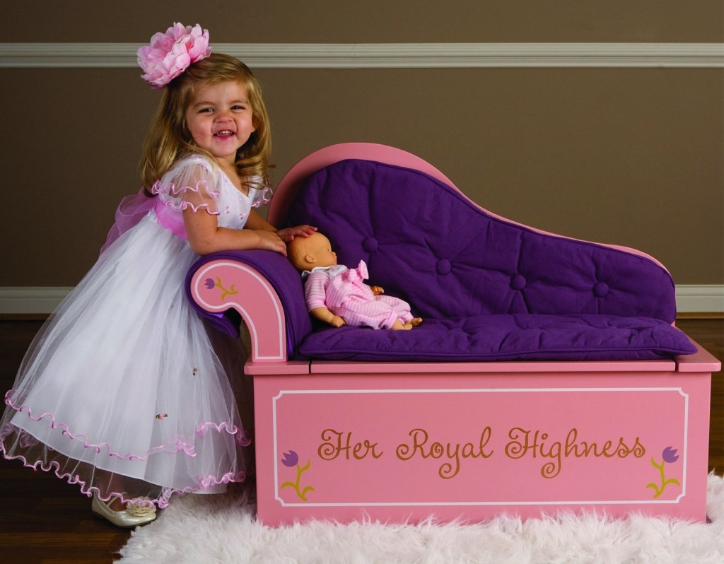 Levels of Discovery Princess Fainting Couch with Storage FREE SHIPPING