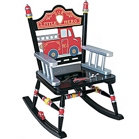 Levels Of Discovery Rock A Buddies Fire Engine Rocker - FREE SHIPPING