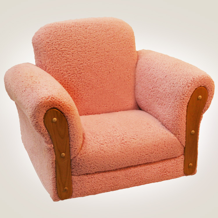 Magical Harmony Kids Pink Cuddle Fur Deluxe Rocker FREE SHIPPING