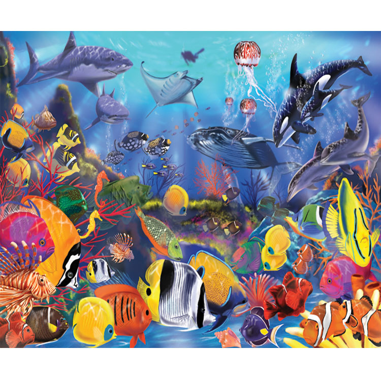 Melissa & Doug 48 Pc Underwater Puzzle FREE SHIPPING - $20.95