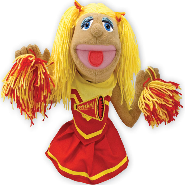 Melissa & Doug Cheerleader Puppet FREE SHIPPING - $23.95