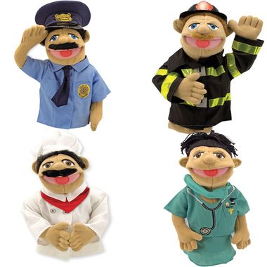 Melissa & Doug Puppet Set - Occupations - FREE SHIPPING - $53.95