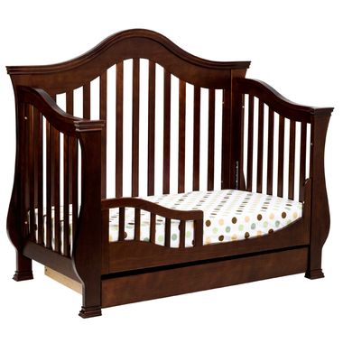 Million Dollar Baby 2 Piece Nursery Set - Ashbury 4-in-1 Sleigh ...