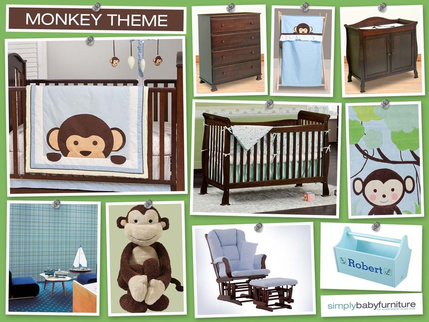 Monkey Nursery Design Theme