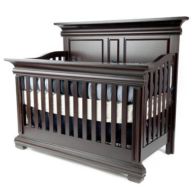 Munire Majestic Full Panel Lifetime Crib in Espresso FREE SHIPPING