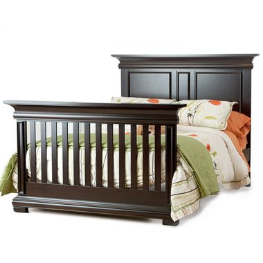 Munire Majestic Full Panel Lifetime Crib in Espresso FREE SHIPPING