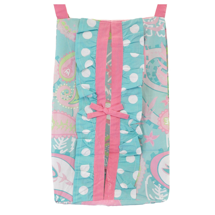 My Baby Sam Pixie Baby In Aqua Diaper Stacker FREE SHIPPING