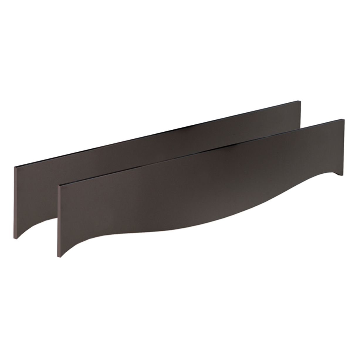 Natart Avalon Double Bed Conversion Rails in Walnut FREE SHIPPING