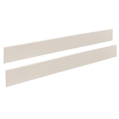 Natart Belmont Double Bed Conversion Rails in French White FREE SHIPPING