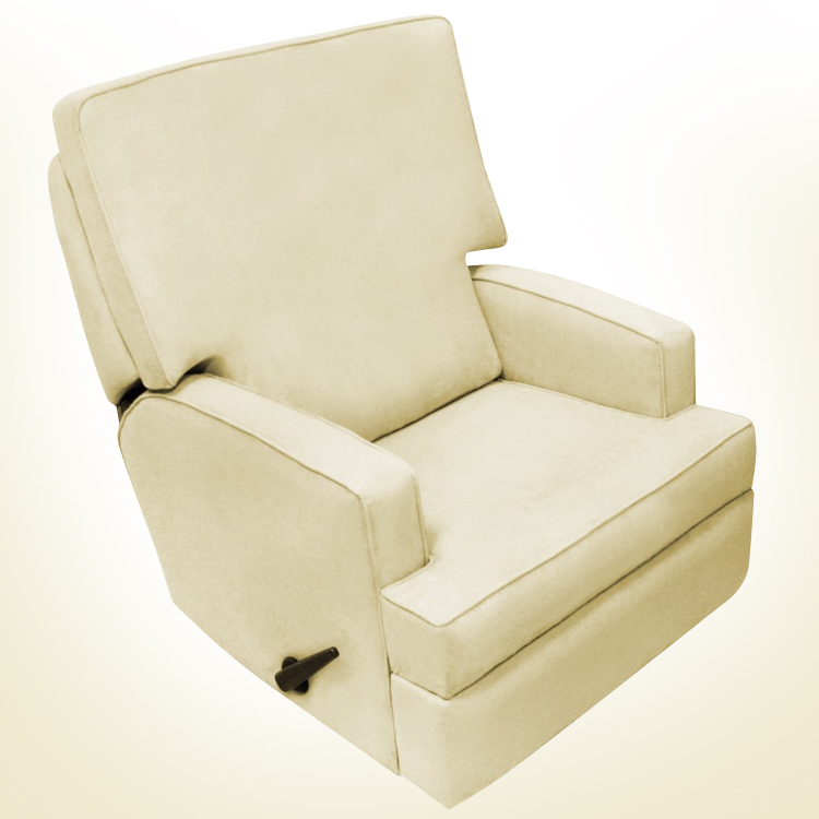 Komfy Kings Studio Recliner in Buckwheat Bella Velvet FREE SHIPPING
