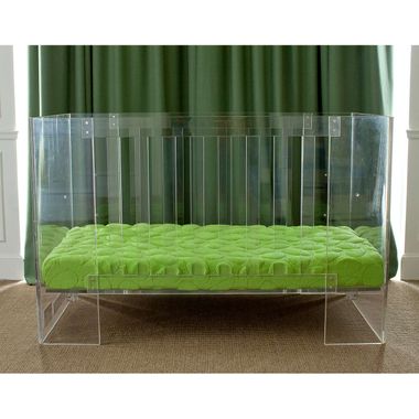 Nurseryworks Vetro Crib in Clear Acrylic FREE SHIPPING