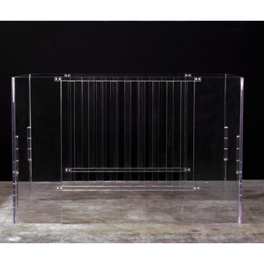 Nurseryworks Vetro Crib in Clear Acrylic FREE SHIPPING