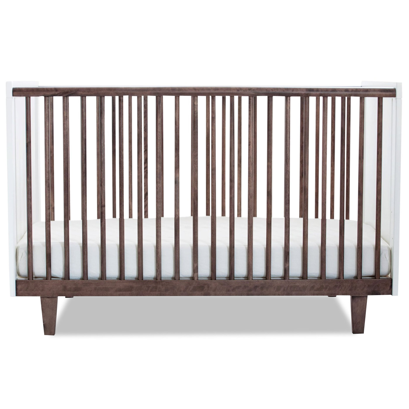 Oeuf Rhea Crib in Walnut/White FREE SHIPPING - $670.00