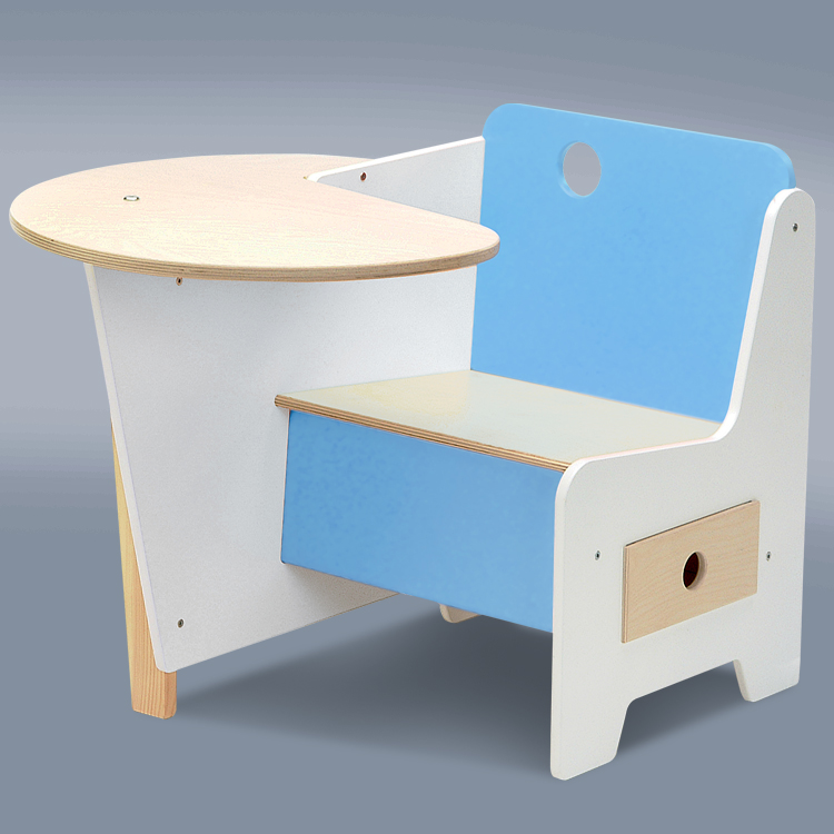 Offi Mini-Drawer Doodle Desk - Blue - FREE SHIPPING - $249.00