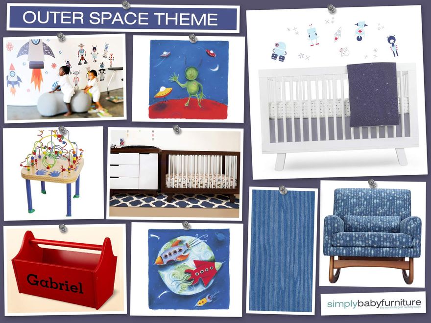 Outer Space Nursery Design Inspirations