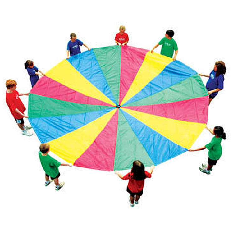 Pacific Play Tents 24 Ft. Parachute With Handles And Carry Bag - FREE ...