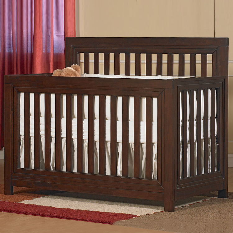 Pali Novara Convertible Forever Crib - Mocacchino FREE SHIPPING