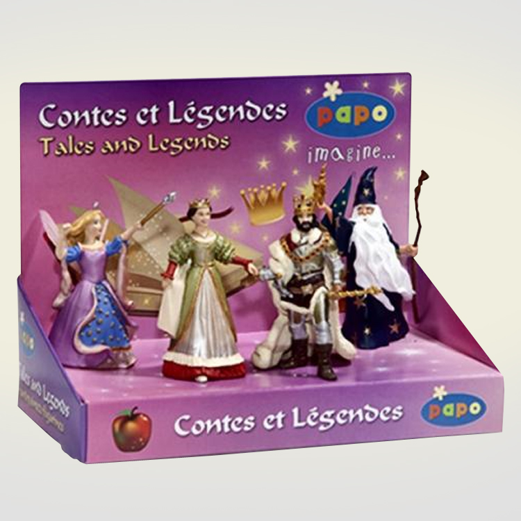 Papo Display Box Tales & Legends 2 (4 fig.) by Hotaling FREE SHIPPING