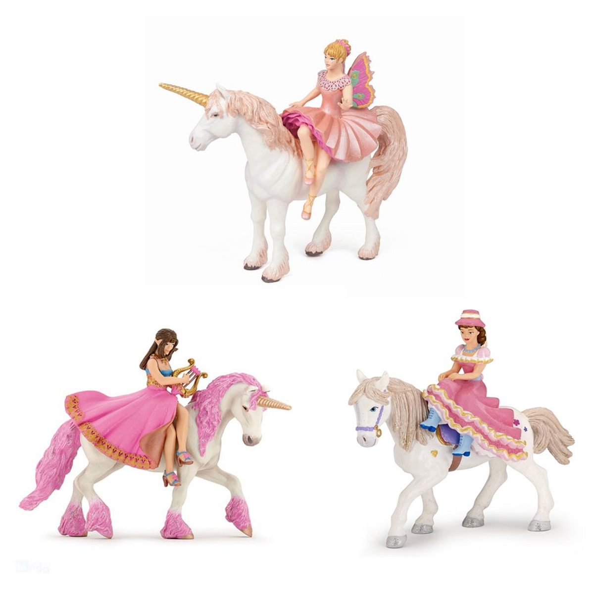 Papo The Enchanted World: Elf Ballerina And Her Unicorn, Princess With ...