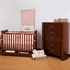 Ragazzi 2 Piece Nursery Set - Eclipse Crib with Drawer and 5 Drawer ...
